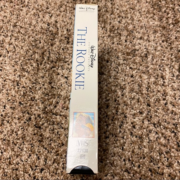 Media | Disney Vhs The Rookie Dennis Quaid Baseball Movie 204 | Poshmark
